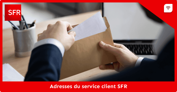 Les adresses du service client SFR
